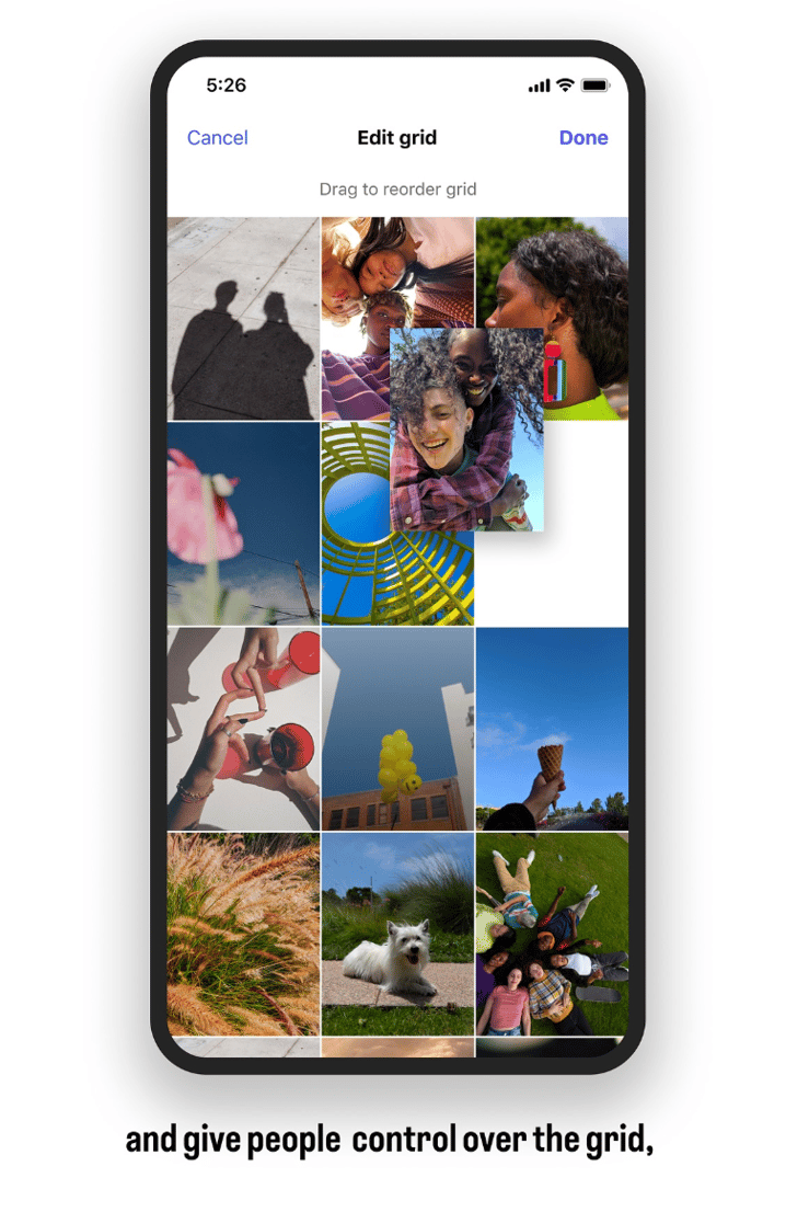 You Can Now Move Your Instagram Grid Around