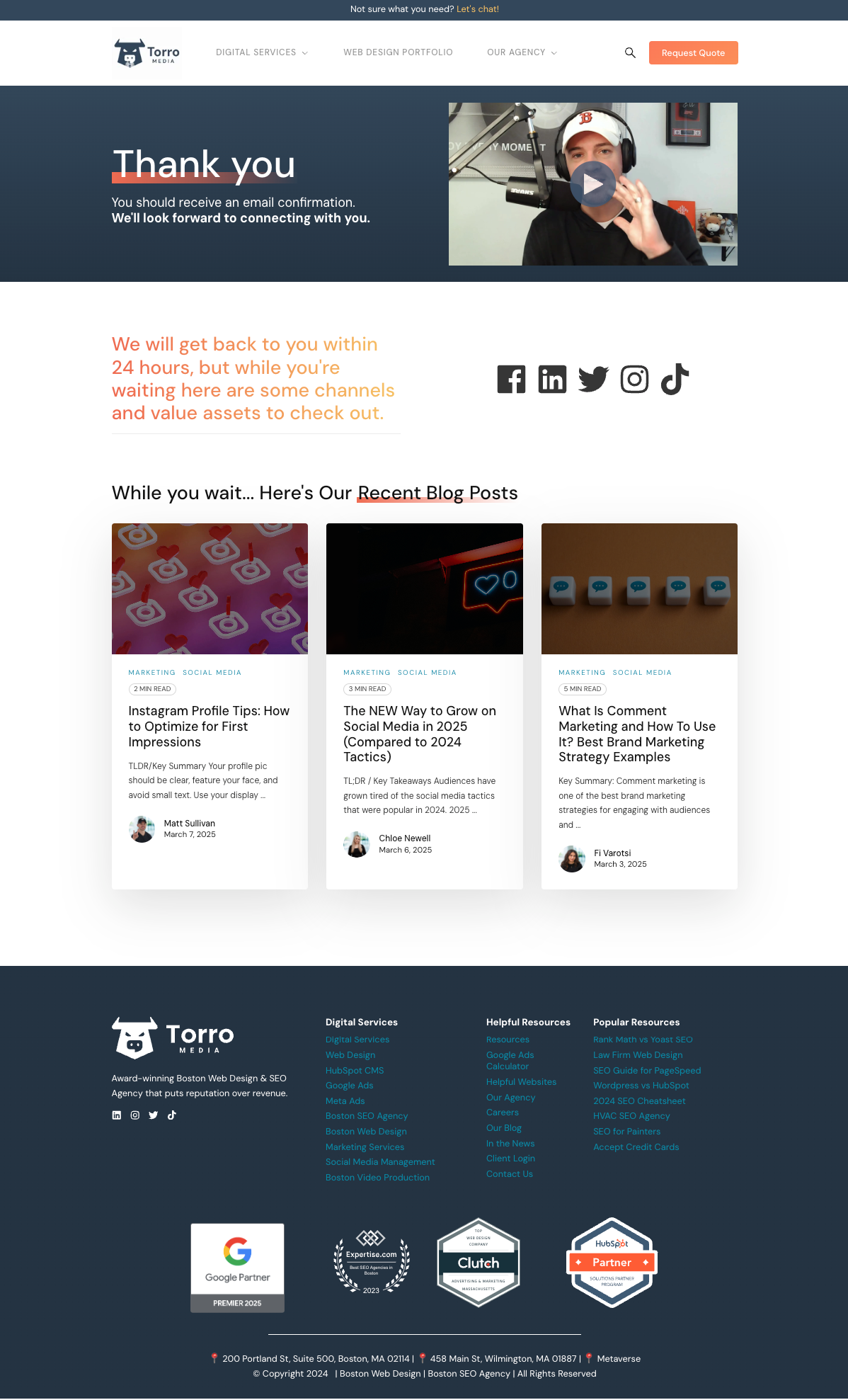 Maximize Your Thank You Page for Growth and Conversions