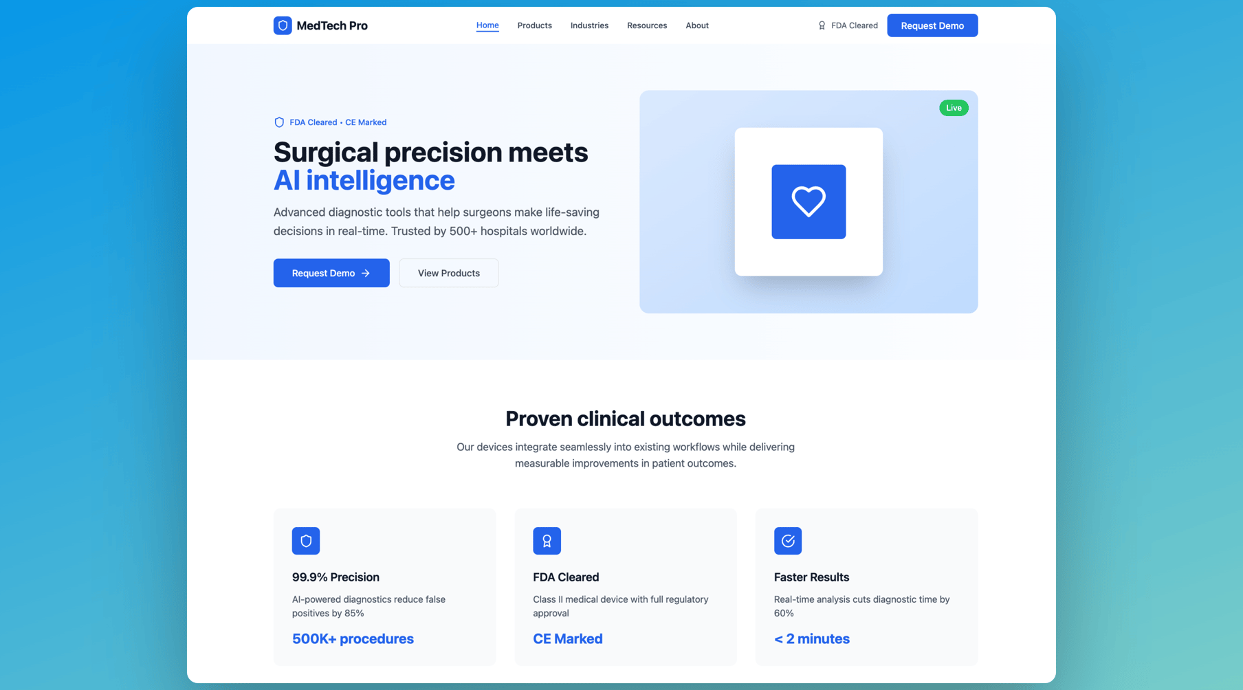 Medical Device Web Design Company
